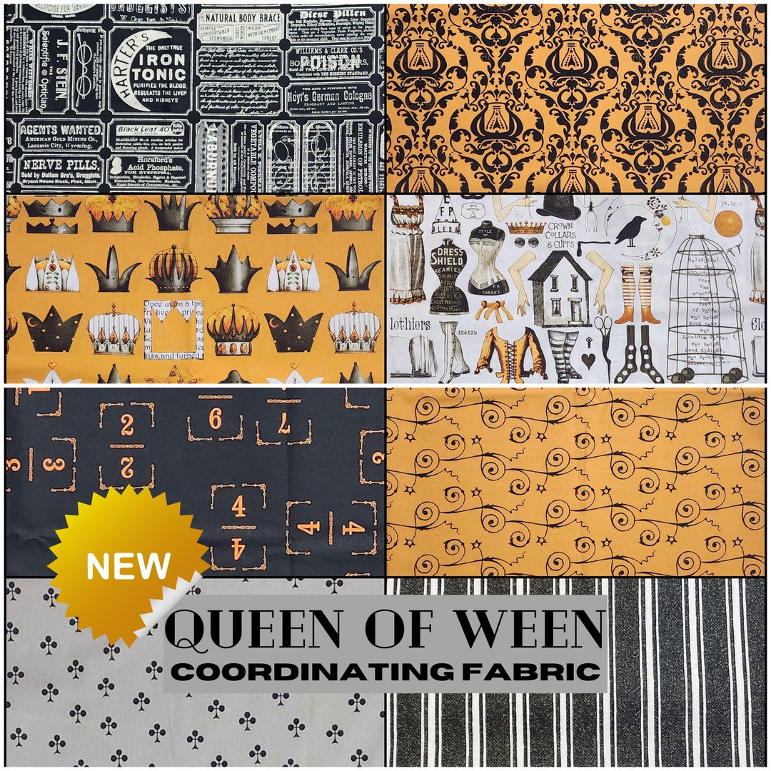YARD Queen of Ween by J. Wecker Frisch for Riley Blake Designs ...