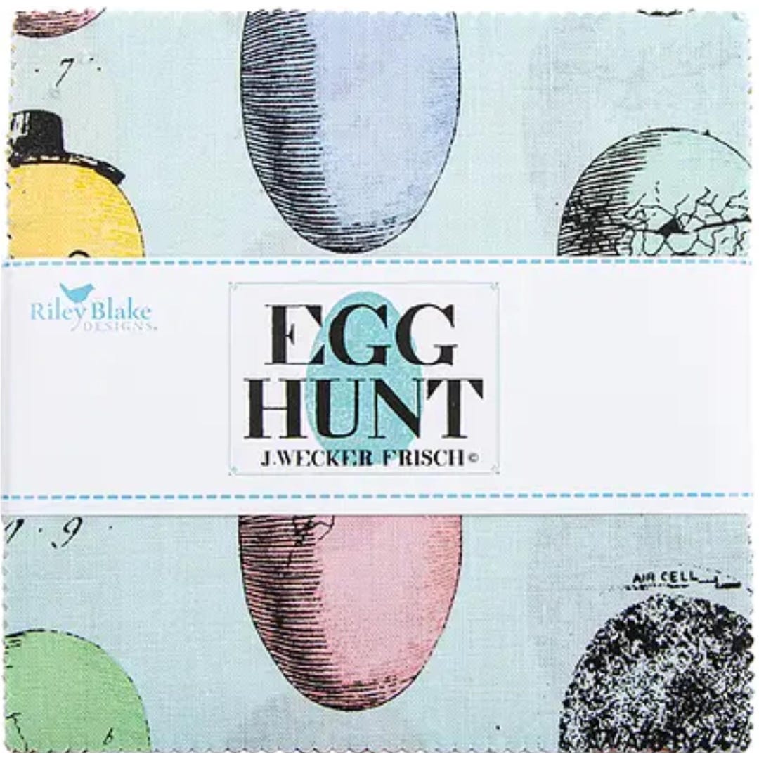 Egg Hunt by J. Wecker Frisch • Easter Fabric • Vintage Easter Prints ...