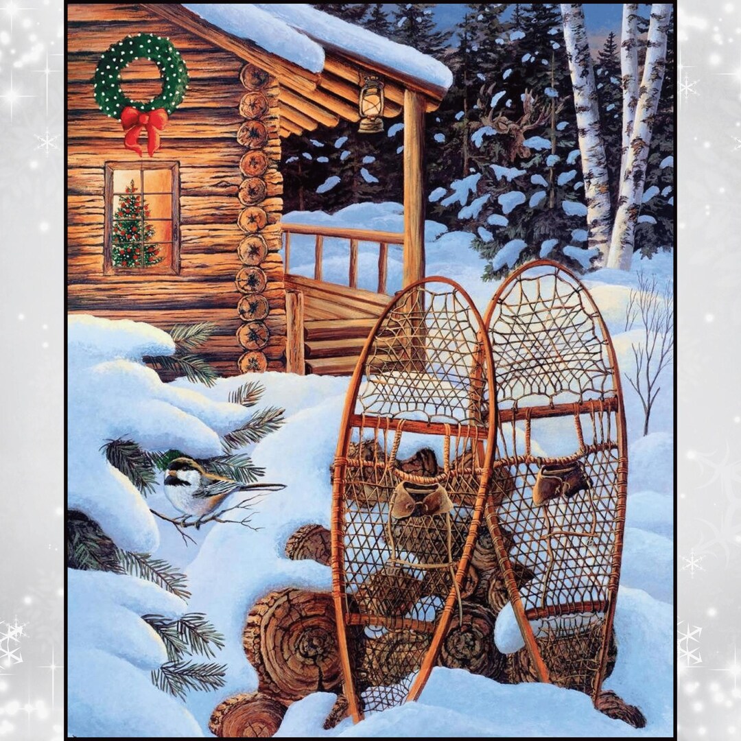 PANEL- Riley Blake Design Pattern P8693 Christmas Memories by TBD ...