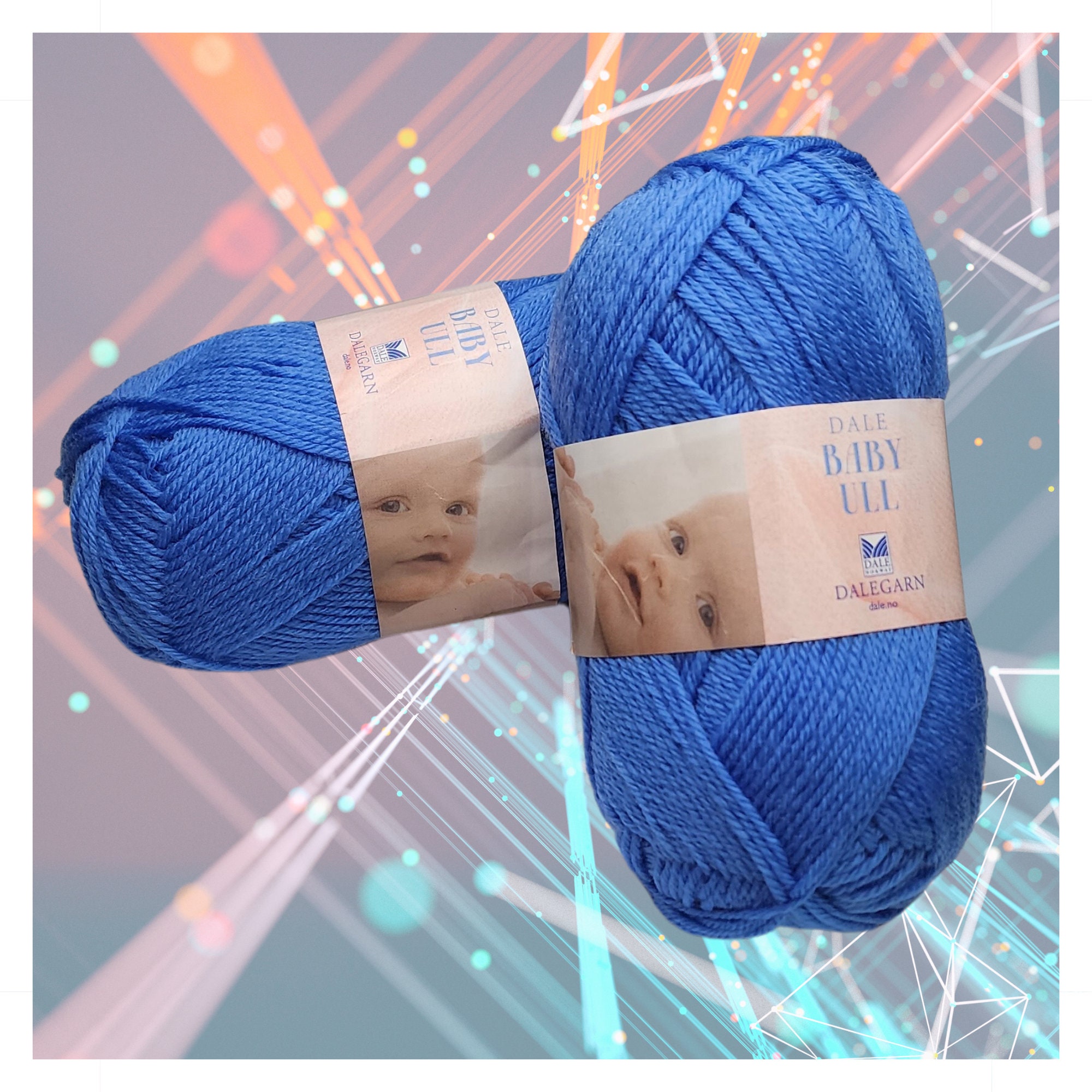 YARN Dalegarn-baby Ull 100% Wool From Dale of Norway - Etsy