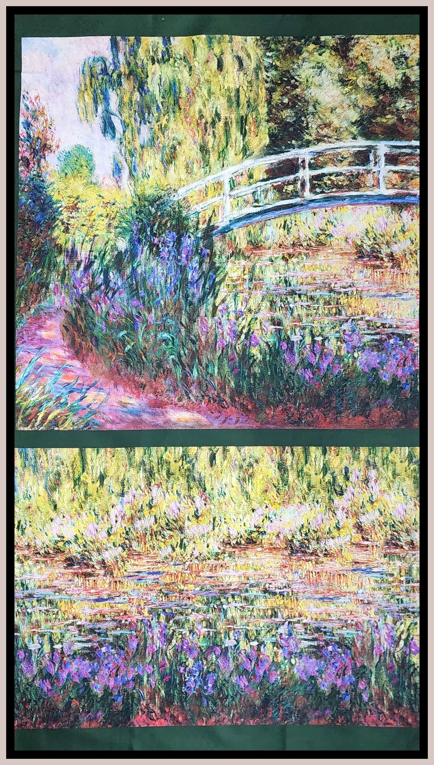 PANEL Claude Monet Design 17076 for Robert Kaufman digitally Printed - Etsy