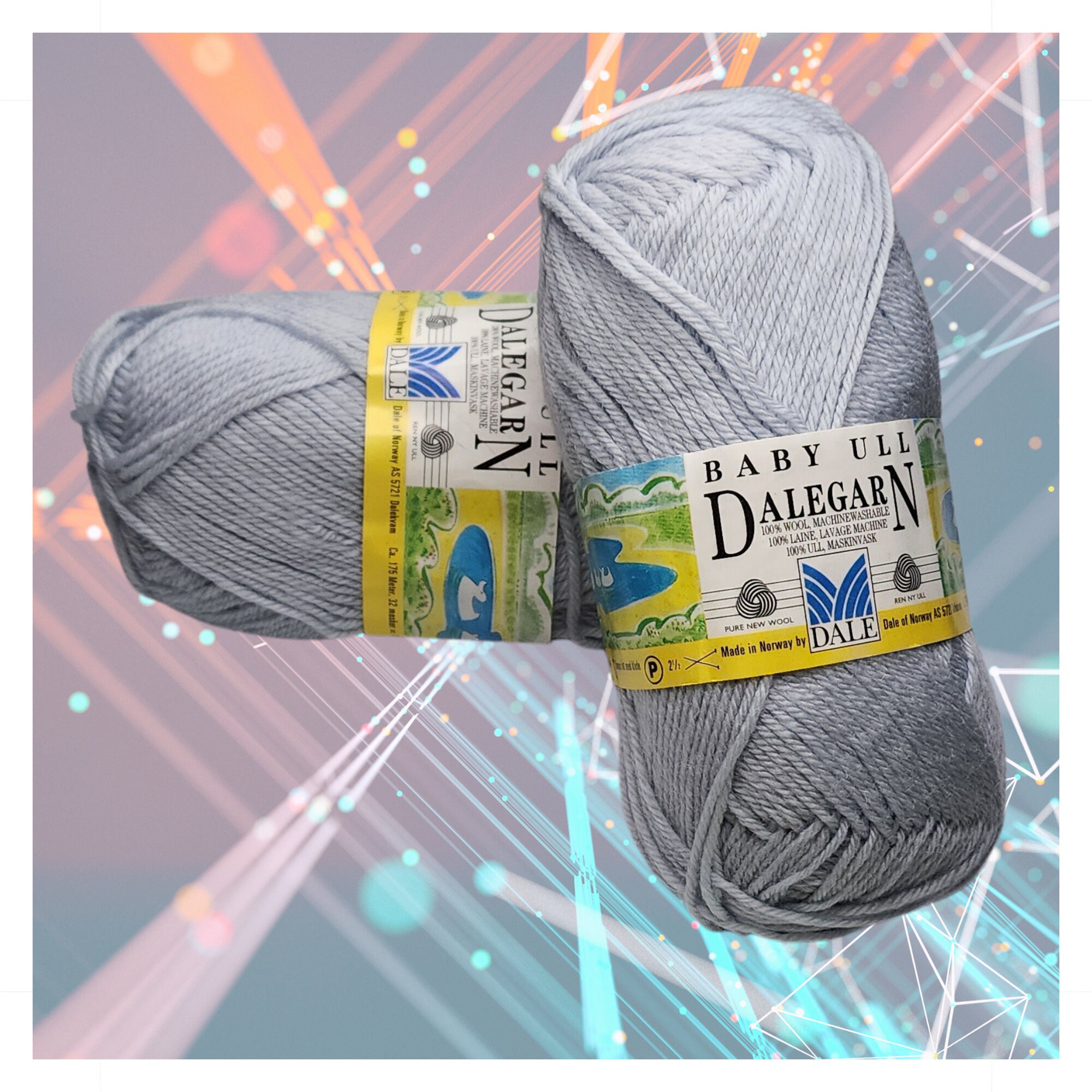 YARN Dalegarn-baby Ull 100% Wool From Dale of Norway - Etsy