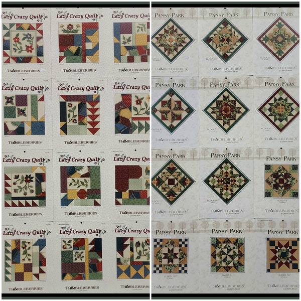 Thimbleberries Quilt Patterns - Etsy