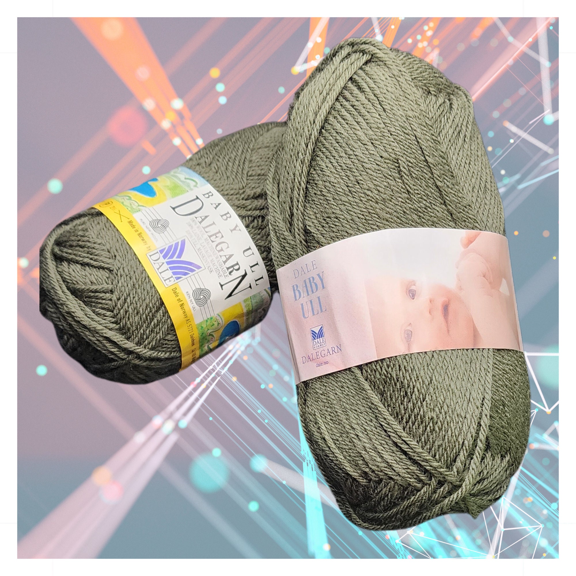 YARN- Dalegarn-baby Ull 100% Wool From Dale of Norway - Etsy