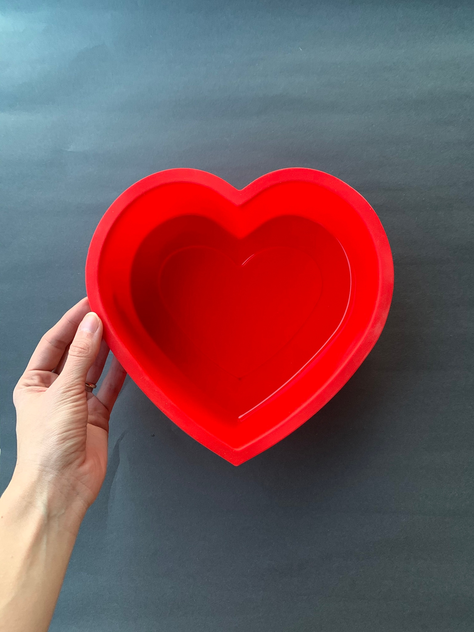 Heart Silicone Mold Shiny Silicone Mold Deep Heart Silicone - Etsy
