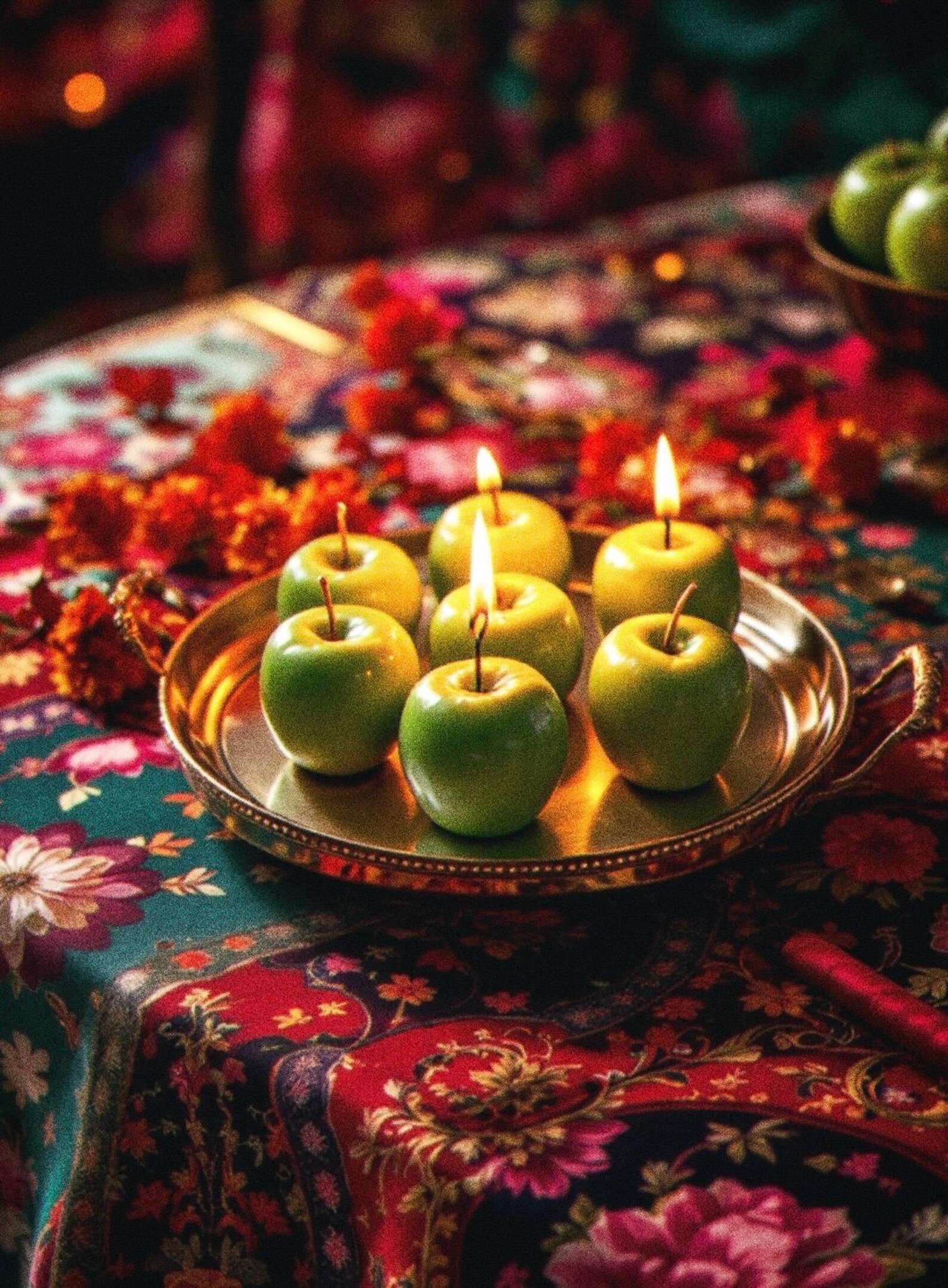 Handmade Realistic Apple Candle: Unique Garden Decor Gift - Etsy