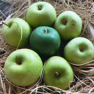 Realistic Apple Handmade Candle, Unique Table Decor, Christmas Table ...