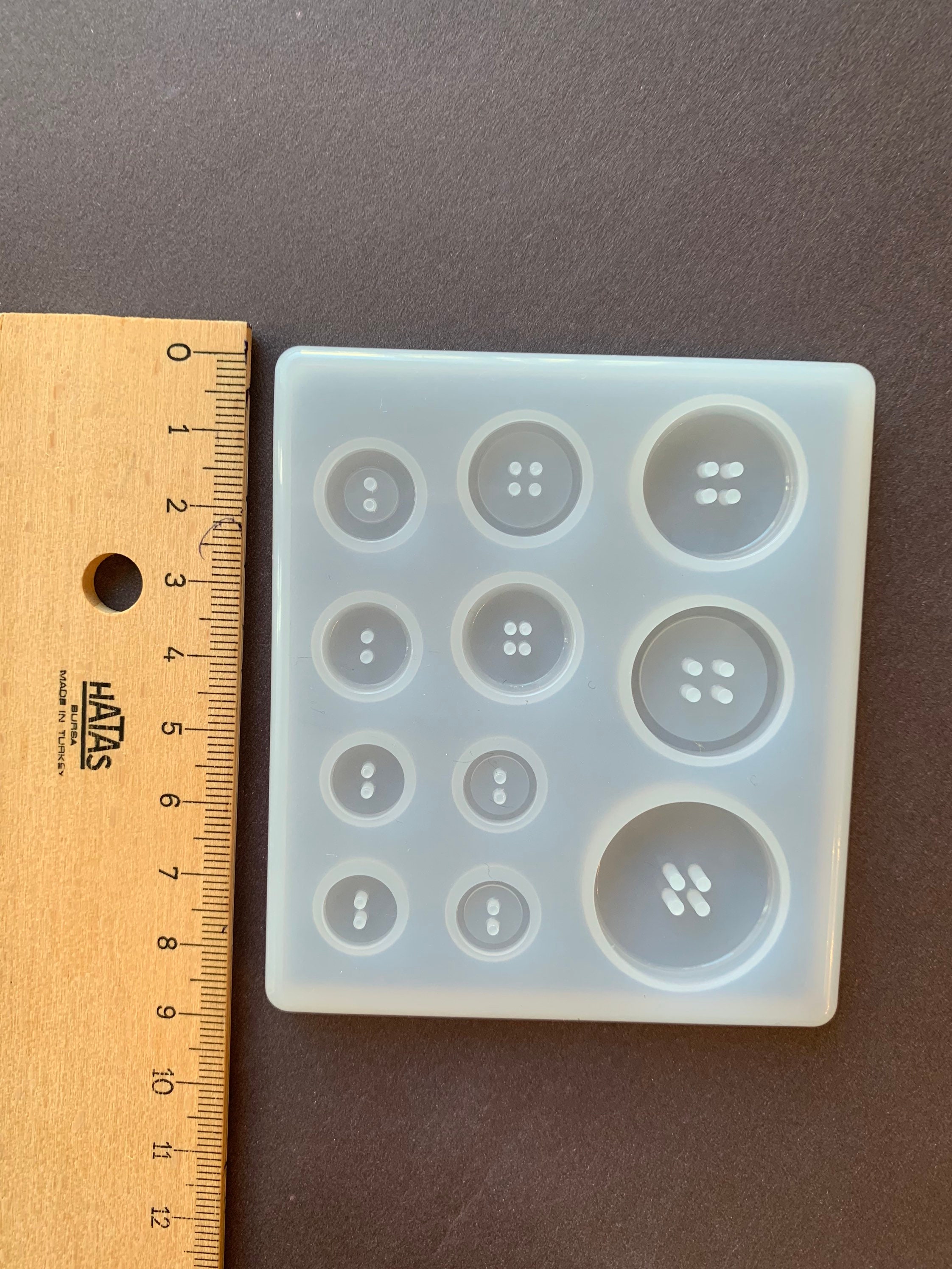 Button Silicone Mold Button Resin Mold Round Button Resin - Etsy