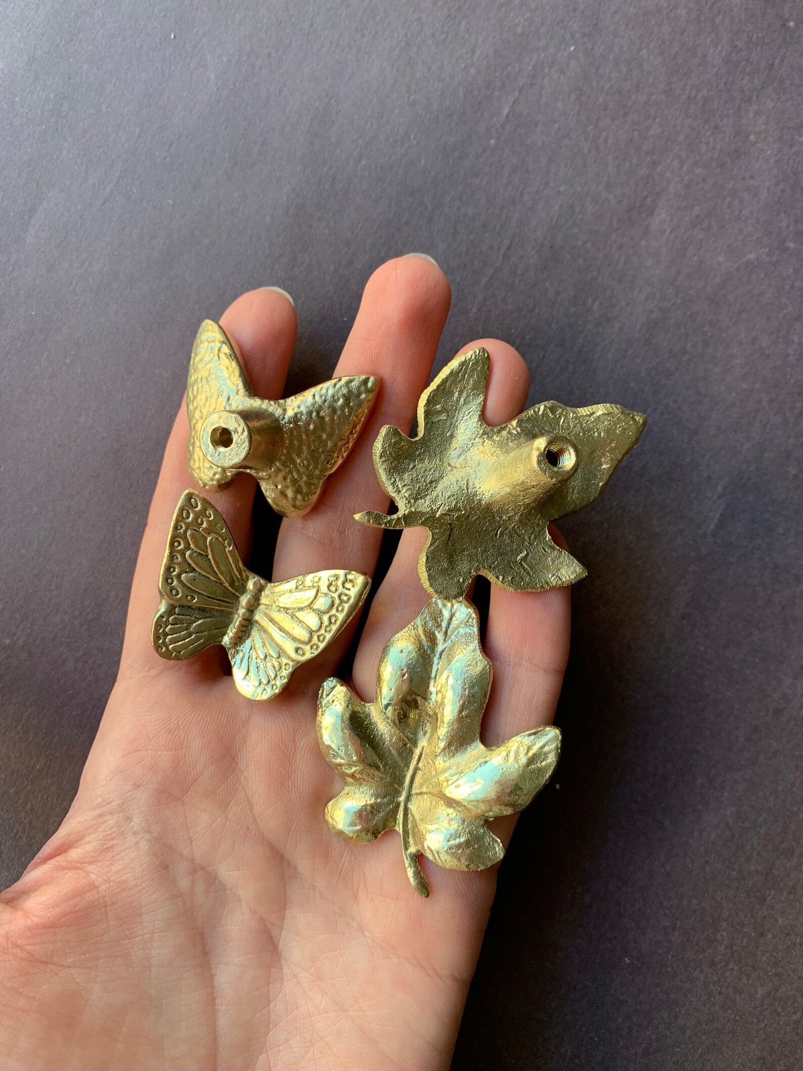 Serving Tray Handles Butterfly Handles Leaf Handles for - Etsy