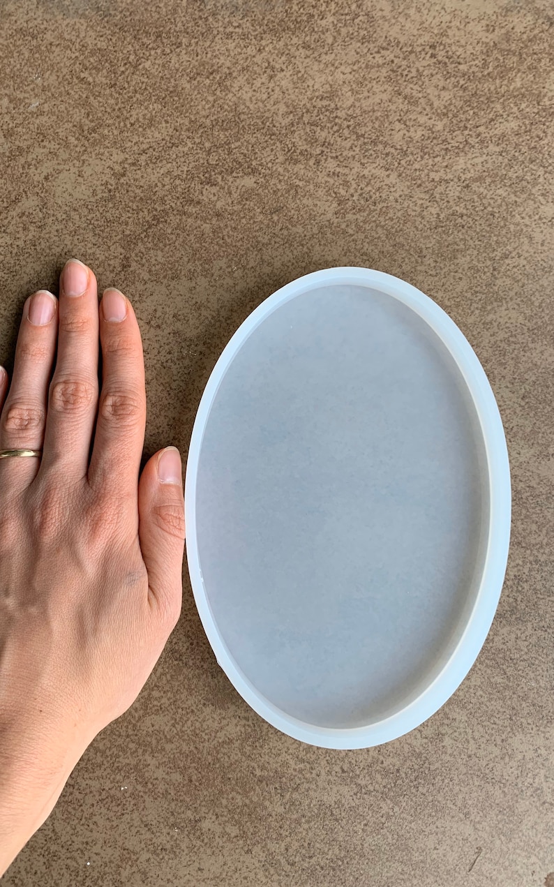 Resin Big Oval Silicone Mold Large Oval Mold Oval Tray Mold - Etsy