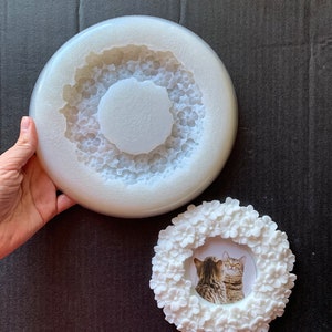 Photo Frame Silicone Mould, Flowers Shaped Photo Frame Mold, Picture ...