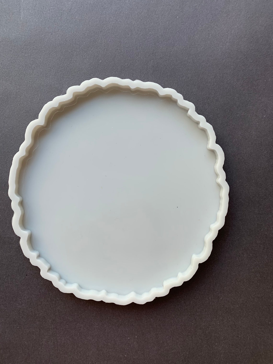 Geode Coaster Agate Resin Mold Coaster Molds Rough Edge | Etsy