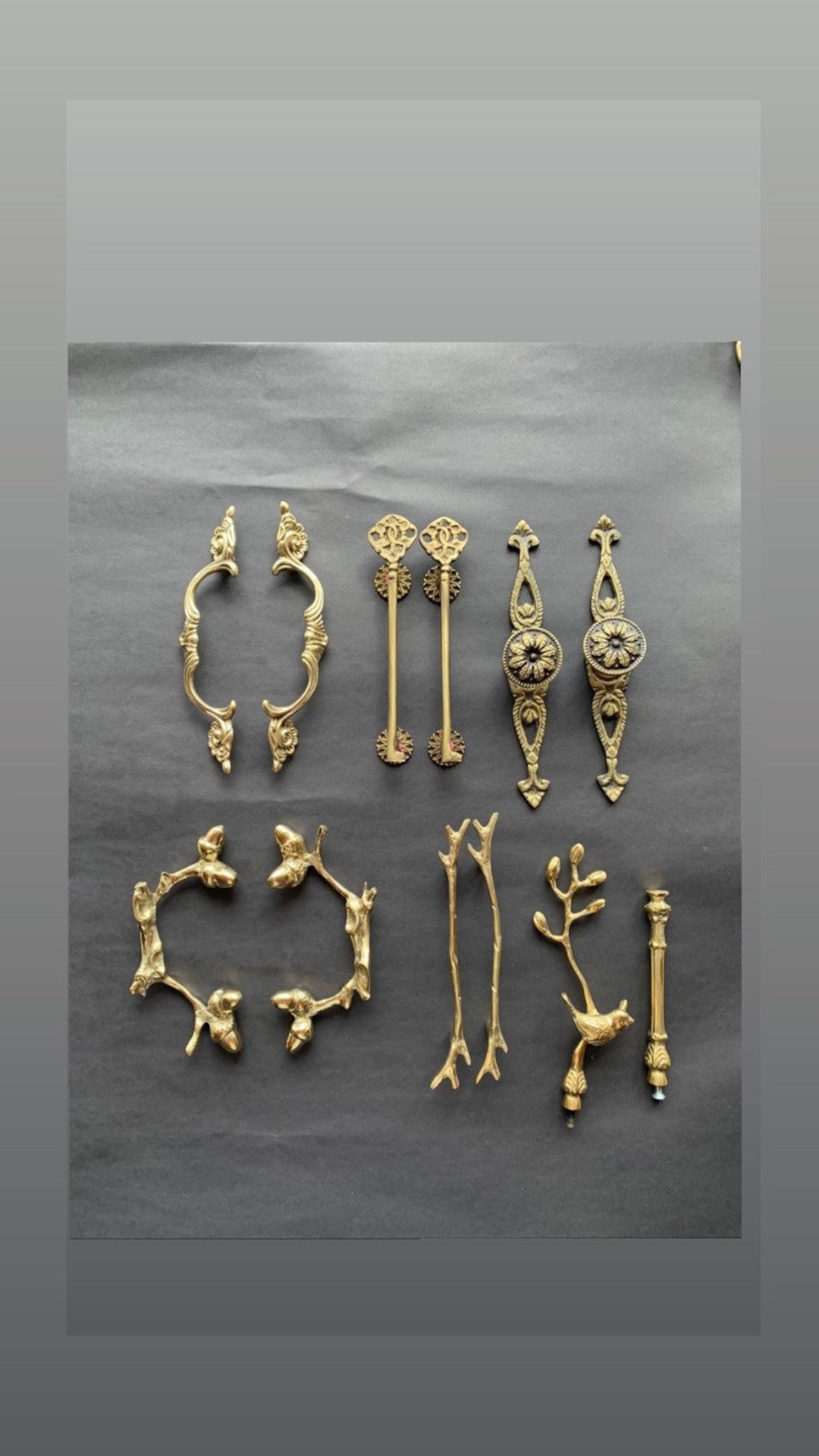 Handmade Brass Serving Tray Handles - Rustic Decor (2 Handles) - Etsy