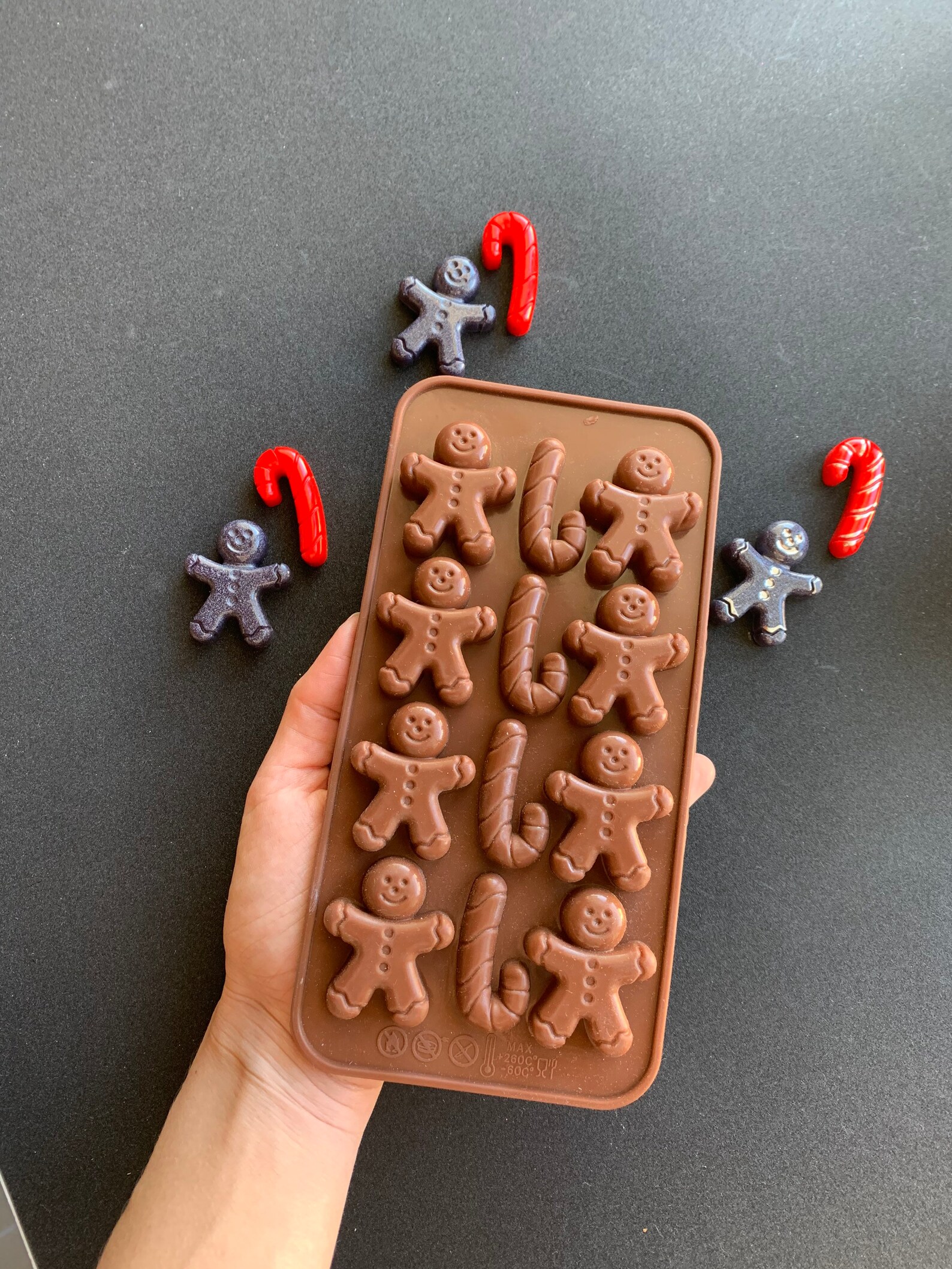 Christmas Silicone Mold Gingerbread Man Mold Christmas - Etsy