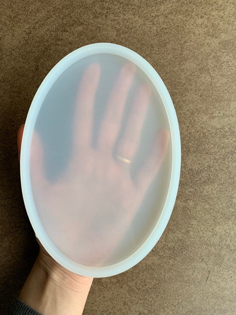 Resin Big Oval Silicone Mold Large Oval Mold Oval Tray Mold - Etsy