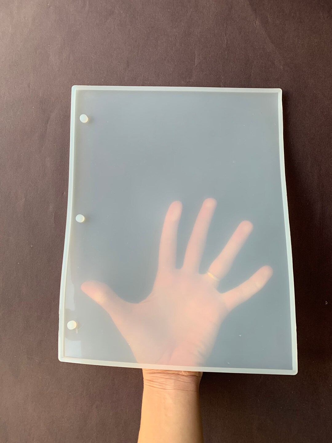 Notebook Cover Silicone Mold, Shiny Silicone Notebook Mould, Size ...