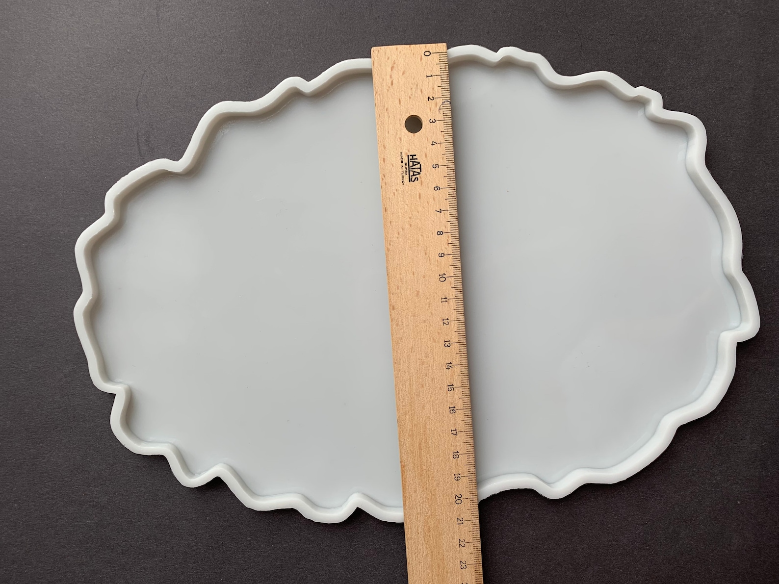 Large Tray Shiny Silicone Mold Tray Mold for Resin Agate - Etsy