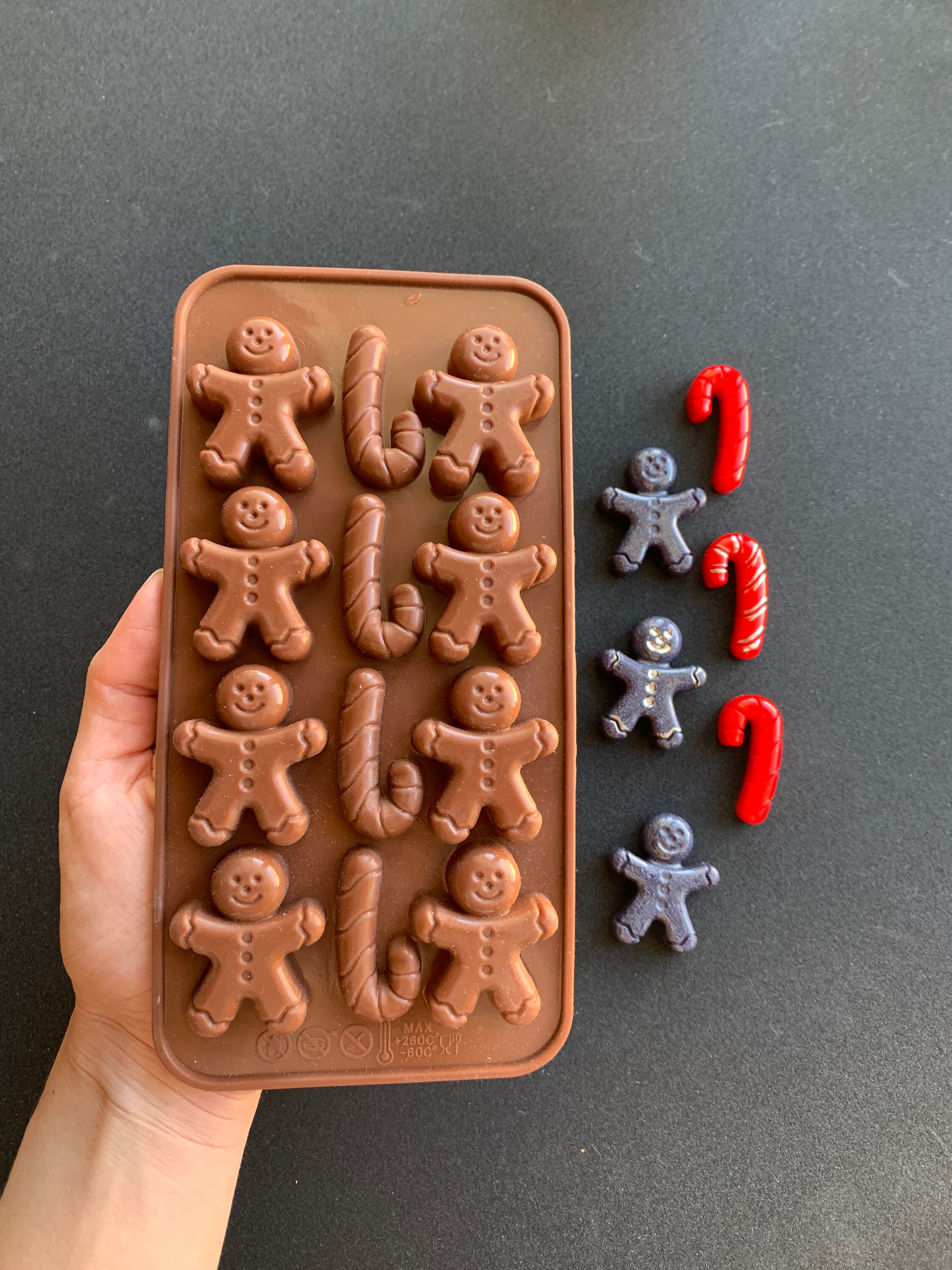 Christmas Silicone Mold Gingerbread Man Mold Christmas - Etsy