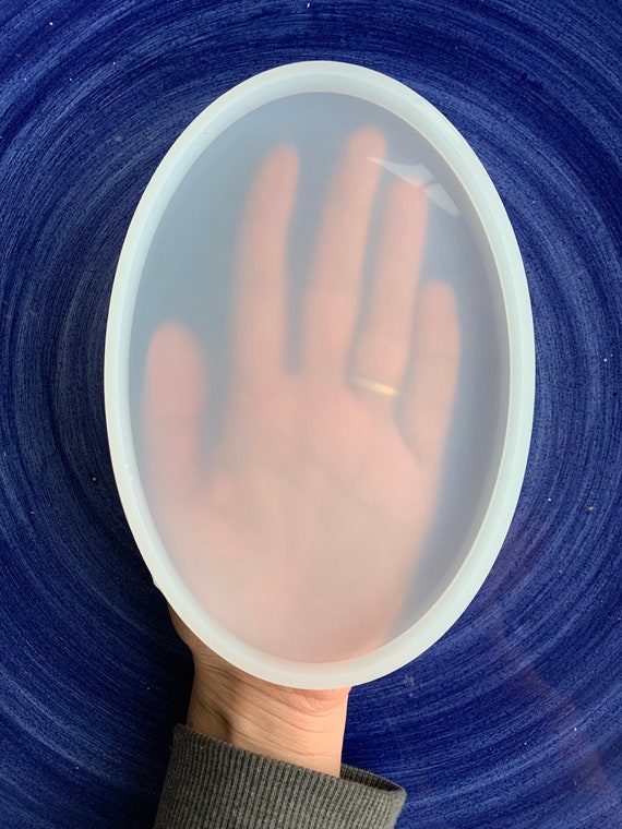 Resin Big Oval Silicone Mold Large Oval Mold Oval Tray Mold - Etsy