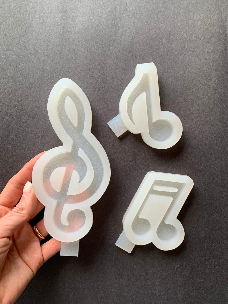 Music Notes Mold Musical Notes Mold | Etsy