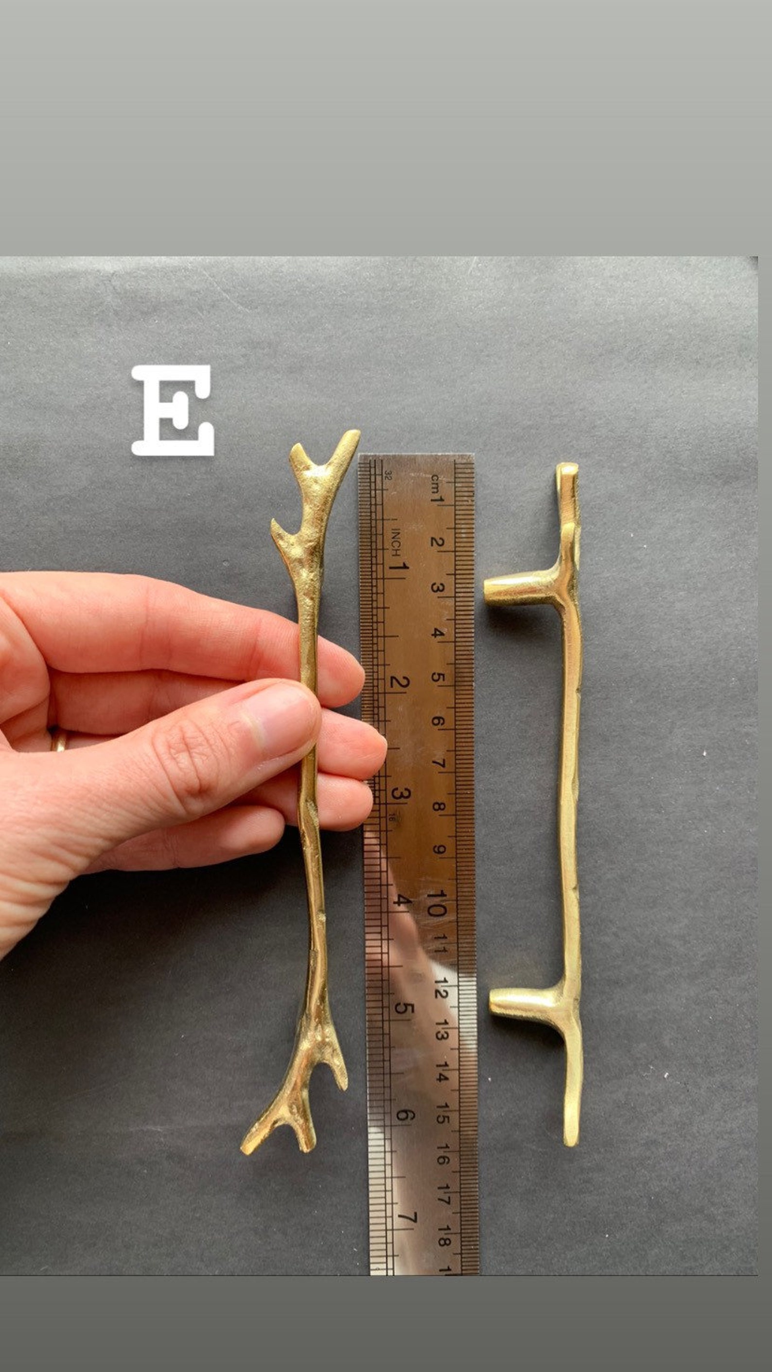 Handmade Brass Serving Tray Handles - Rustic Decor (2 Handles) - Etsy