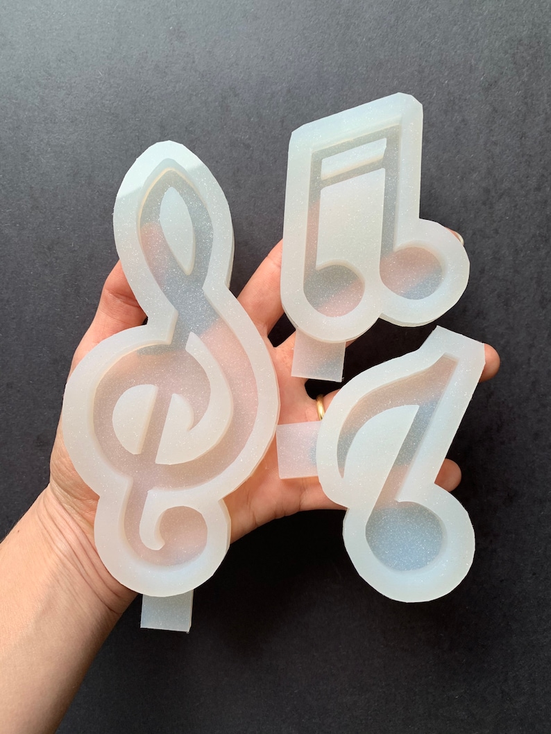 Music Notes Mold Musical Notes Mold | Etsy