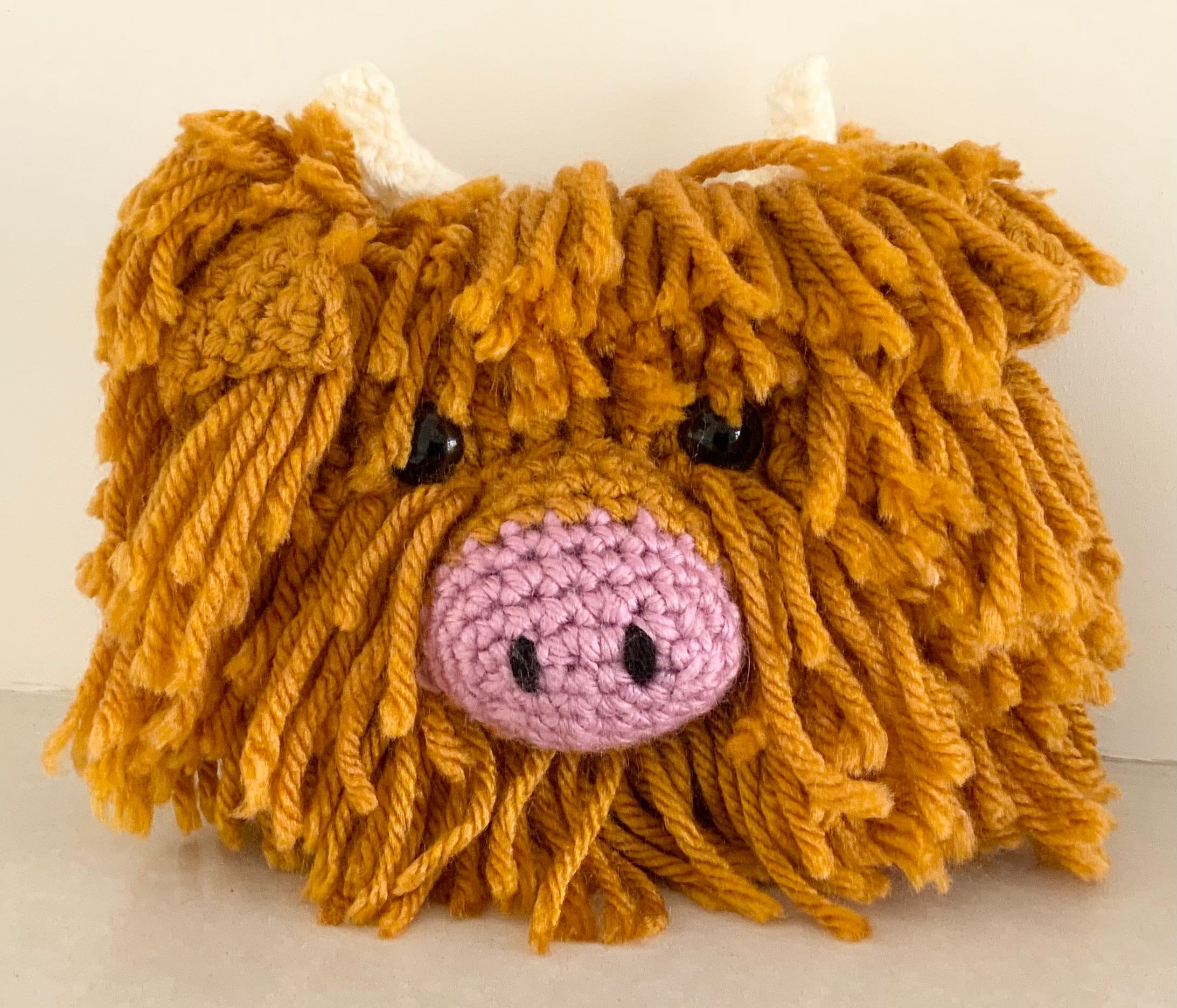 Highland Cow Tea Cosy/handbag Crochet Pattern - Etsy