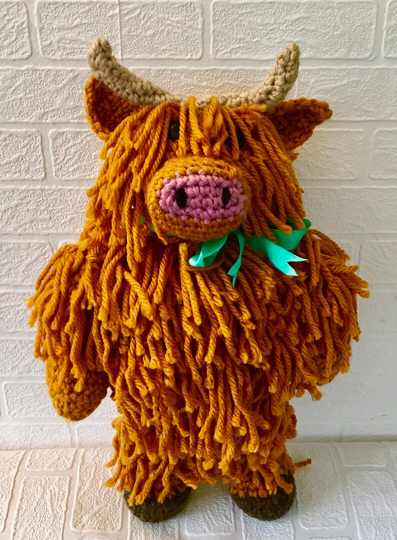 Needle Creations Crochet Kit Highland Cow Tutorial at Rose Collins blog