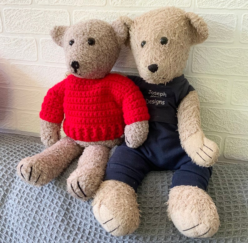 Joseph Bear Crochet Pattern - Etsy
