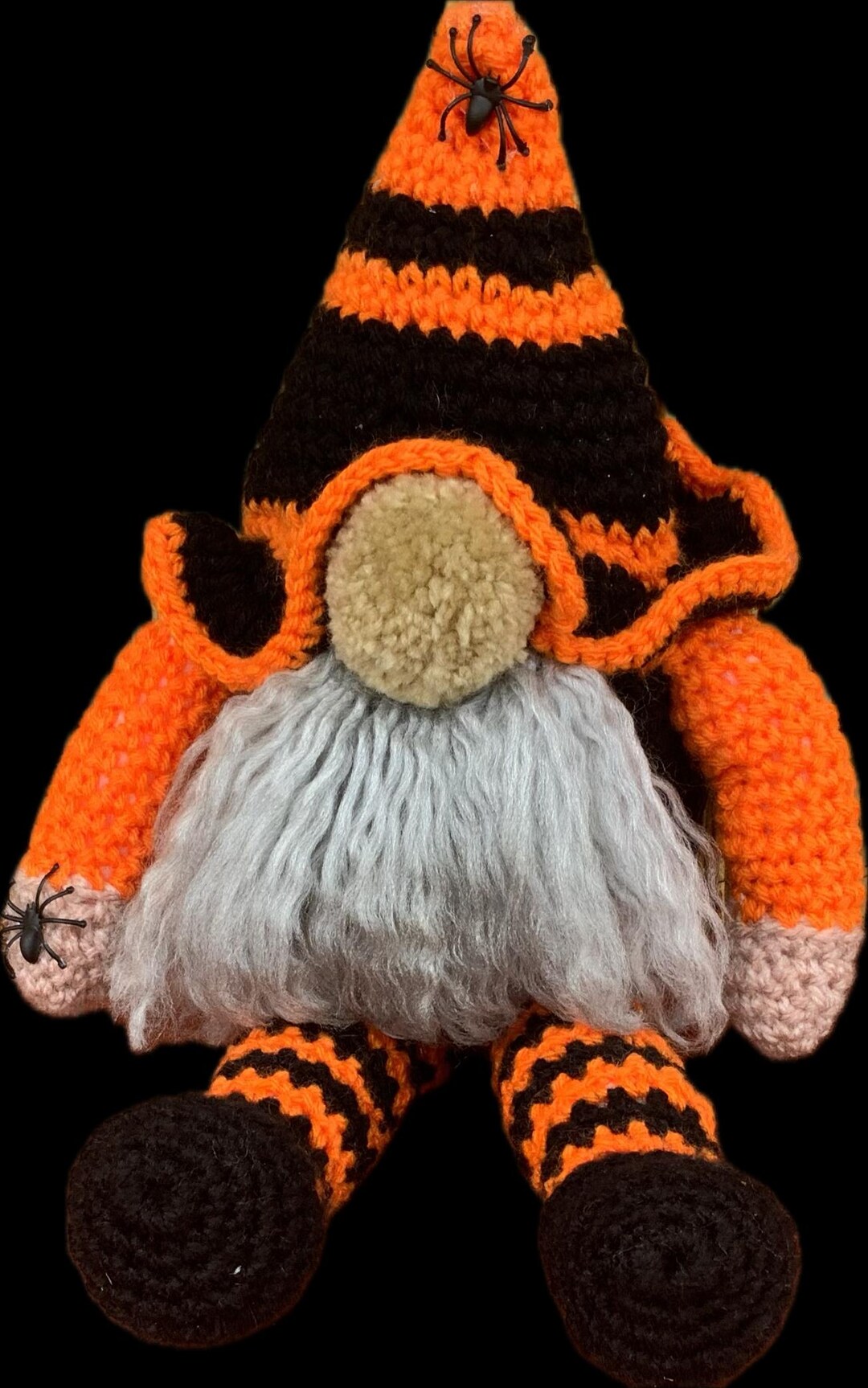 Halloween Gonk Crochet Kits. Stands 50cm. Includes All Yarn, Stuffing ...