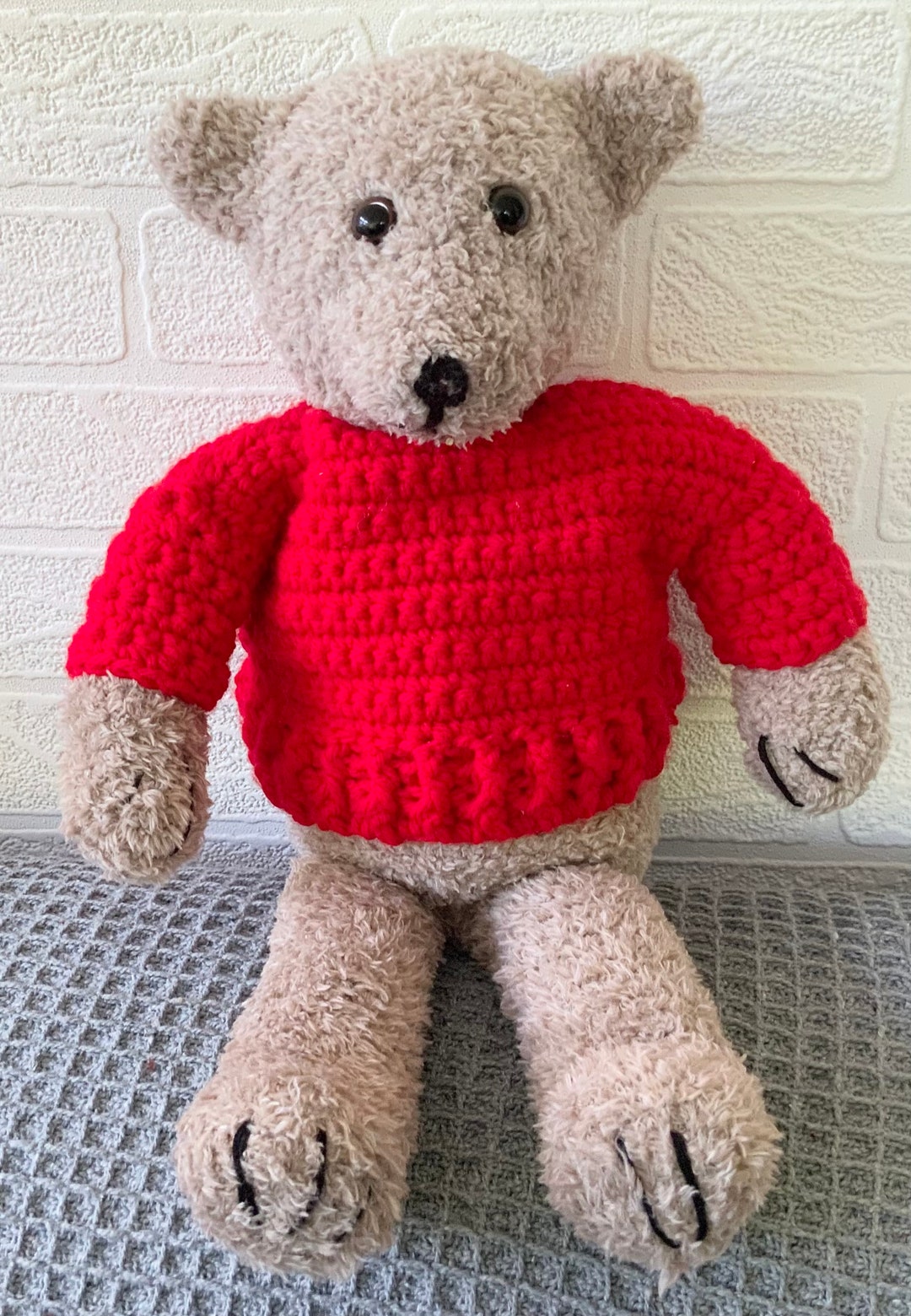 Joseph Bear Crochet Pattern - Etsy