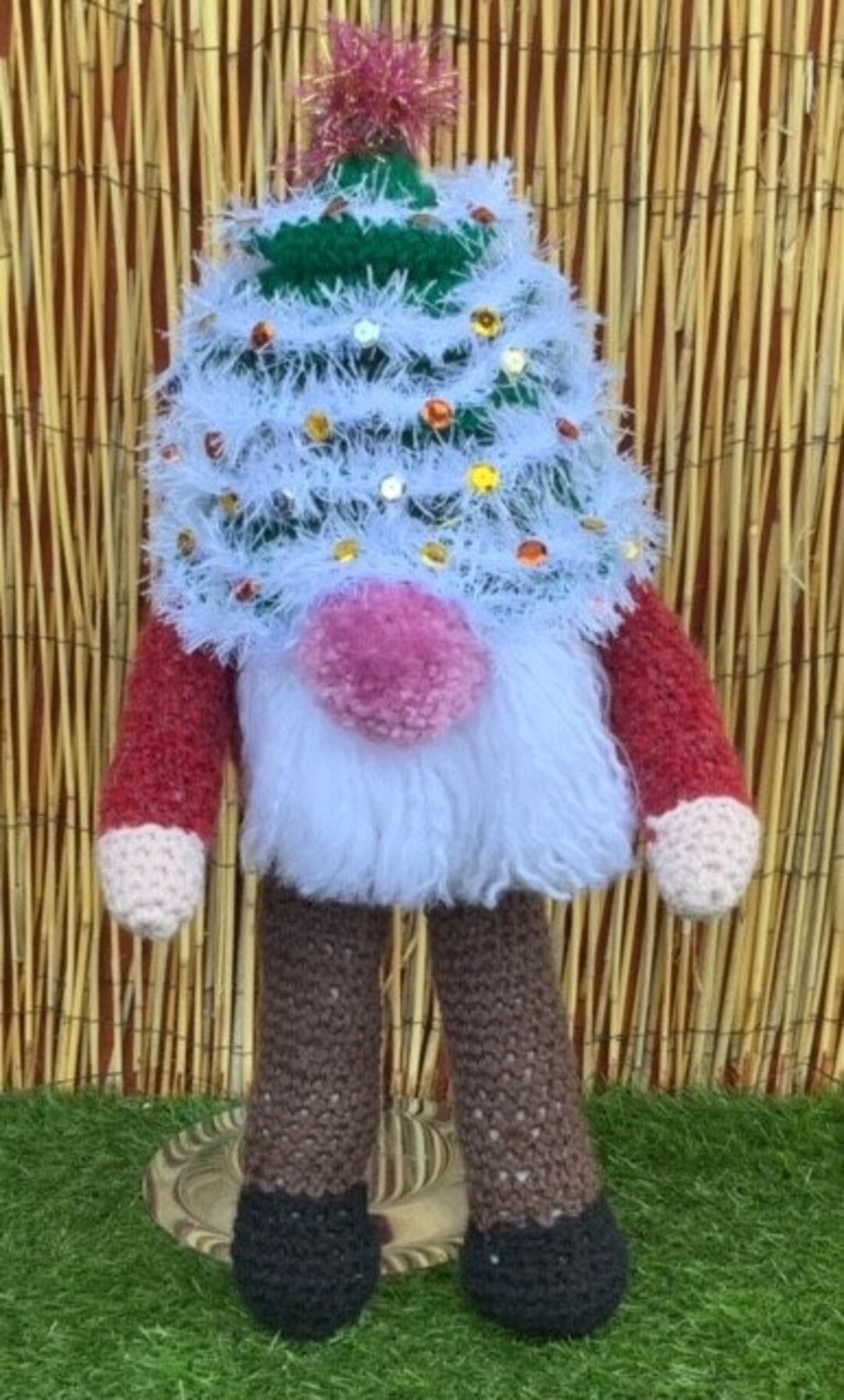 Christmas Tree Gonk Crochet Pattern - Etsy