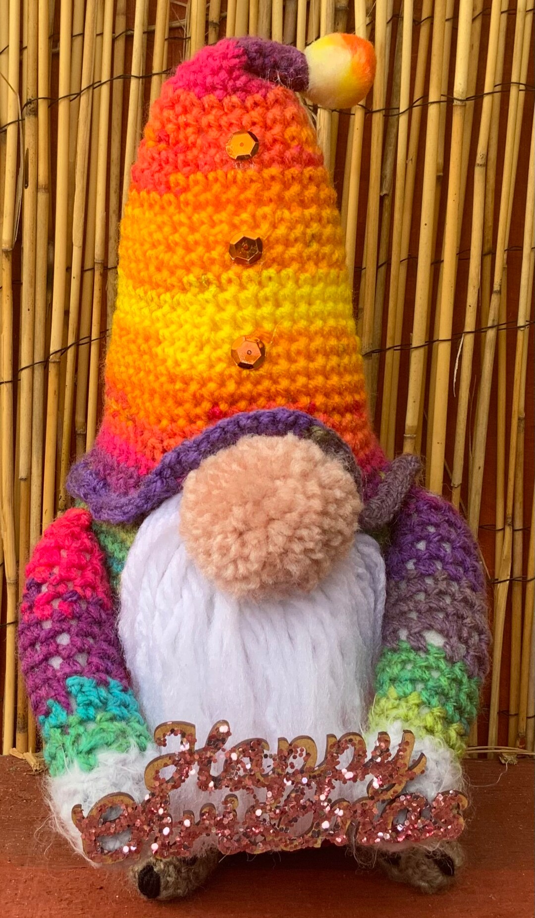 Christmas Gonk With Teddy Slippers Crochet Pattern - Etsy