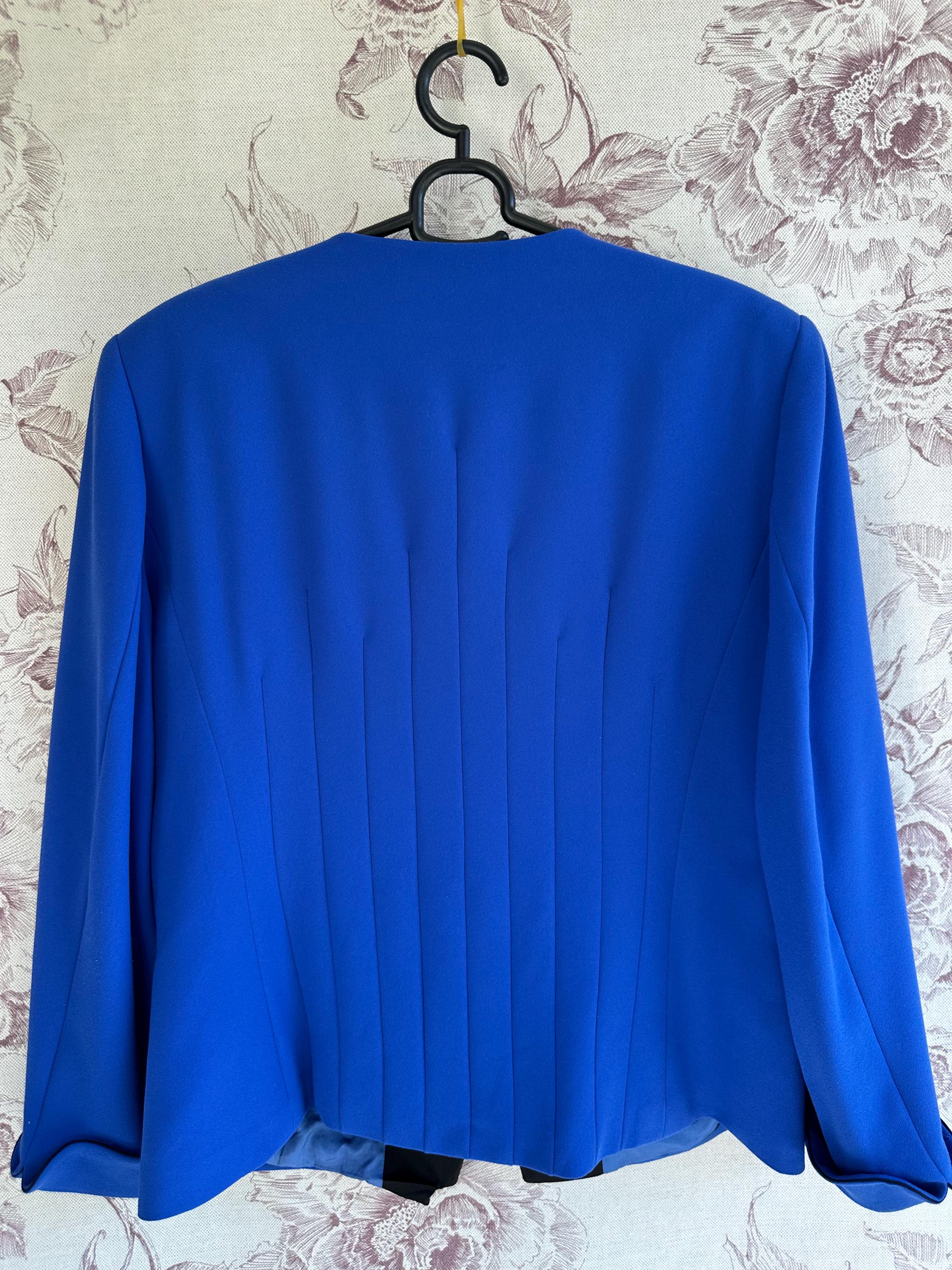Vintage Blue 70s Classy Blazer, Elegant Women’s Jacket - Etsy