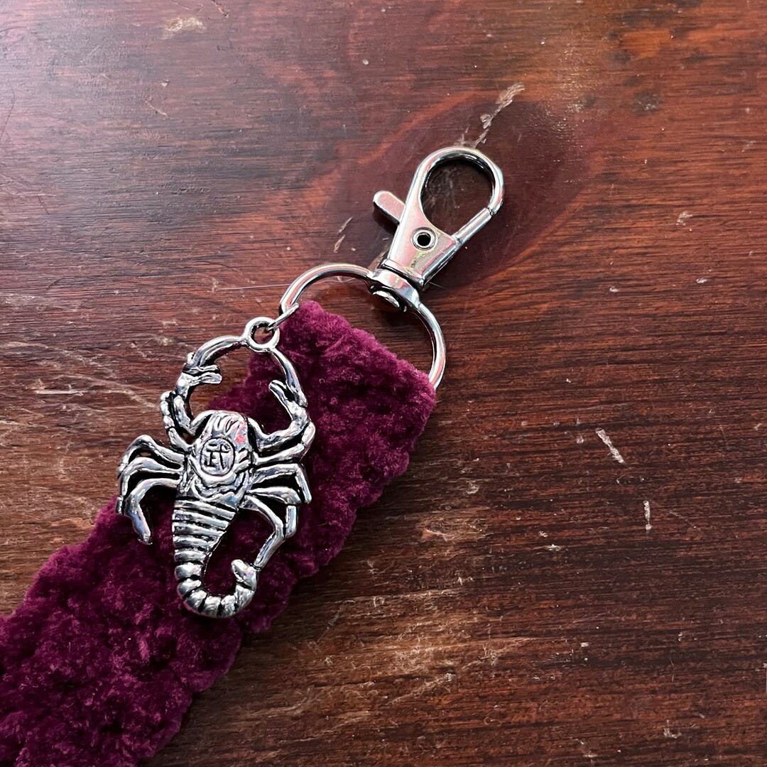 Crochet Scorpio Keychain - Etsy