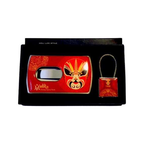 Holi Life Style / Peking Opera Mask / Key Chain Set / Gifts - Etsy