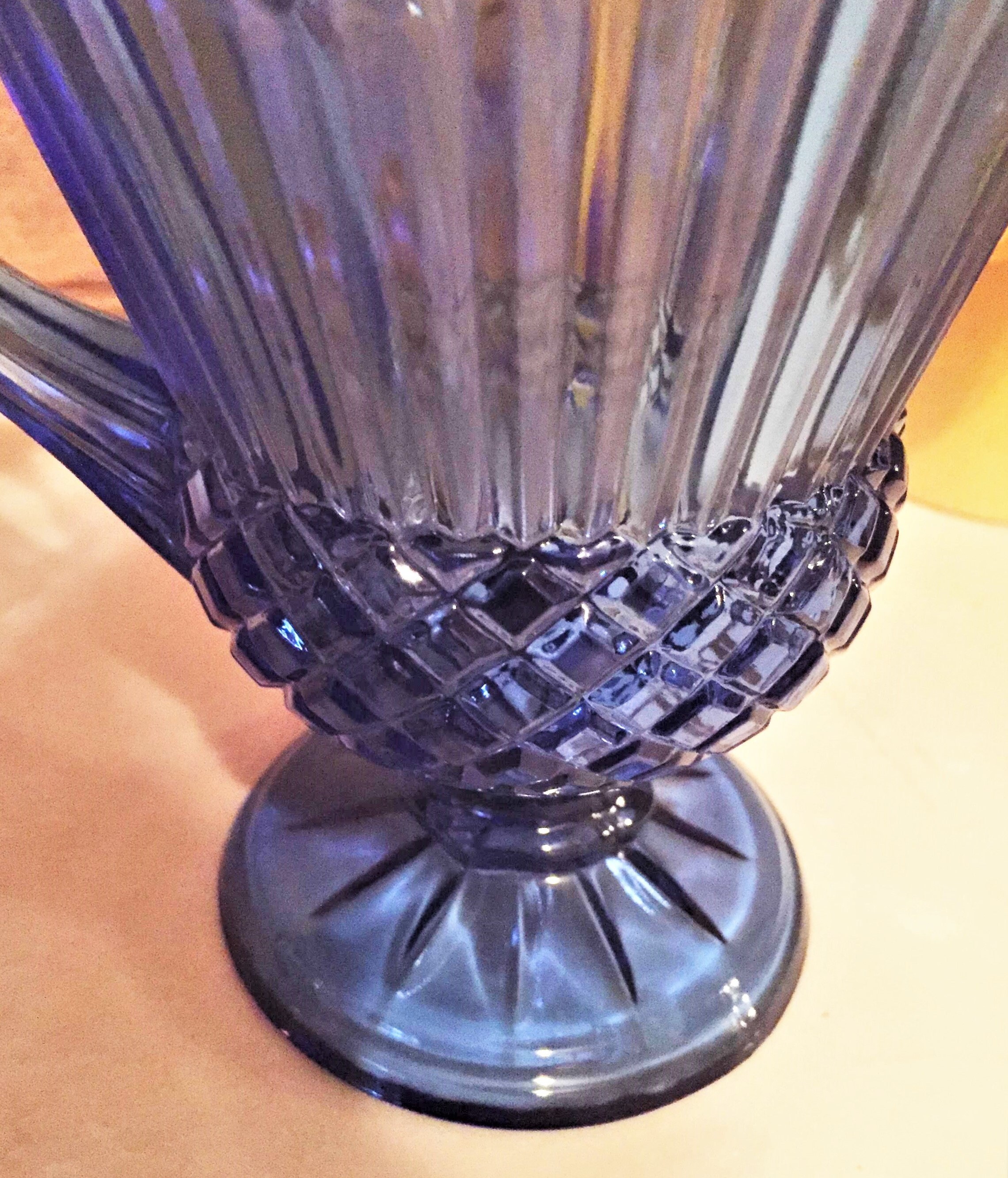 Avon / Cobalt Blue Glass / Washington Home Pitcher / Creamer - Etsy