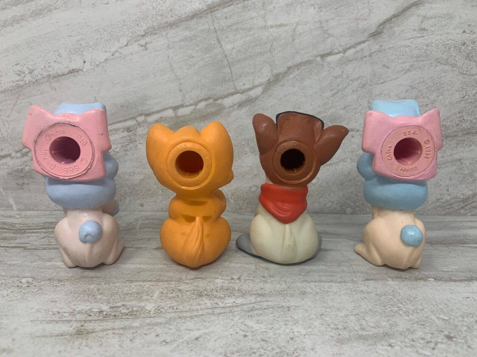 VTG 1988 Mcdonalds Happy Meal Toy Oliver and Company Finger Puppet Lot ...