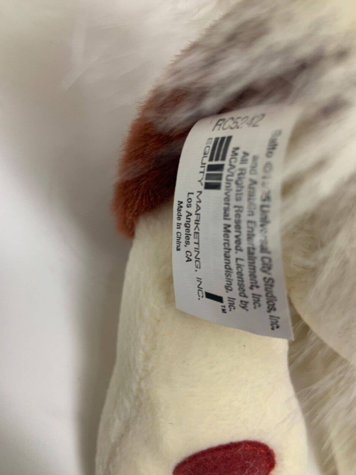 Balto Plush Jenna Husky Dog Sitting Down Universal Studios Vintage ...