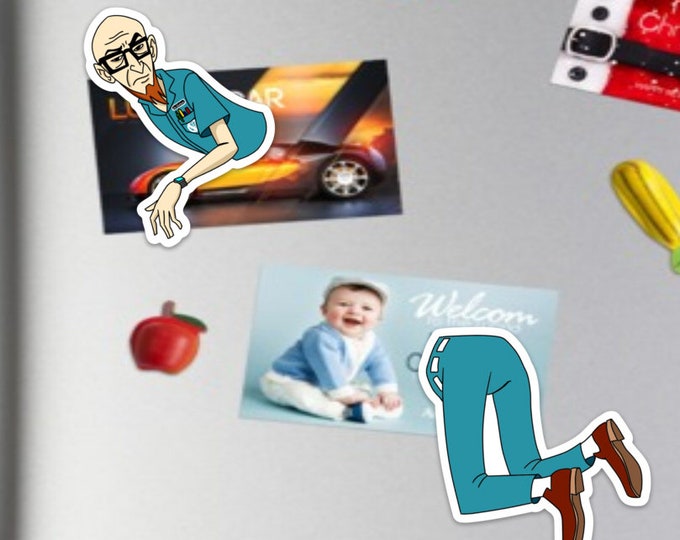 Rusty Venture Teleporter Accident Refrigerator Magnets and Stickers - Etsy