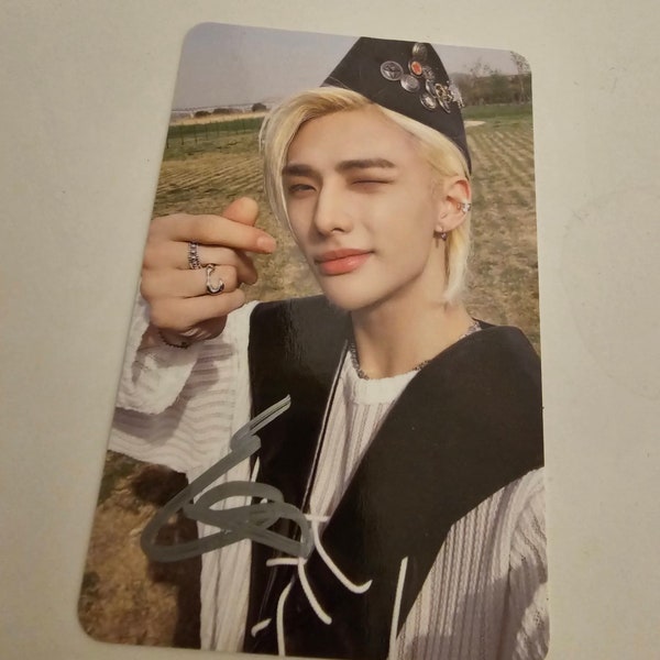 Stray Kids Signed Pc - Etsy