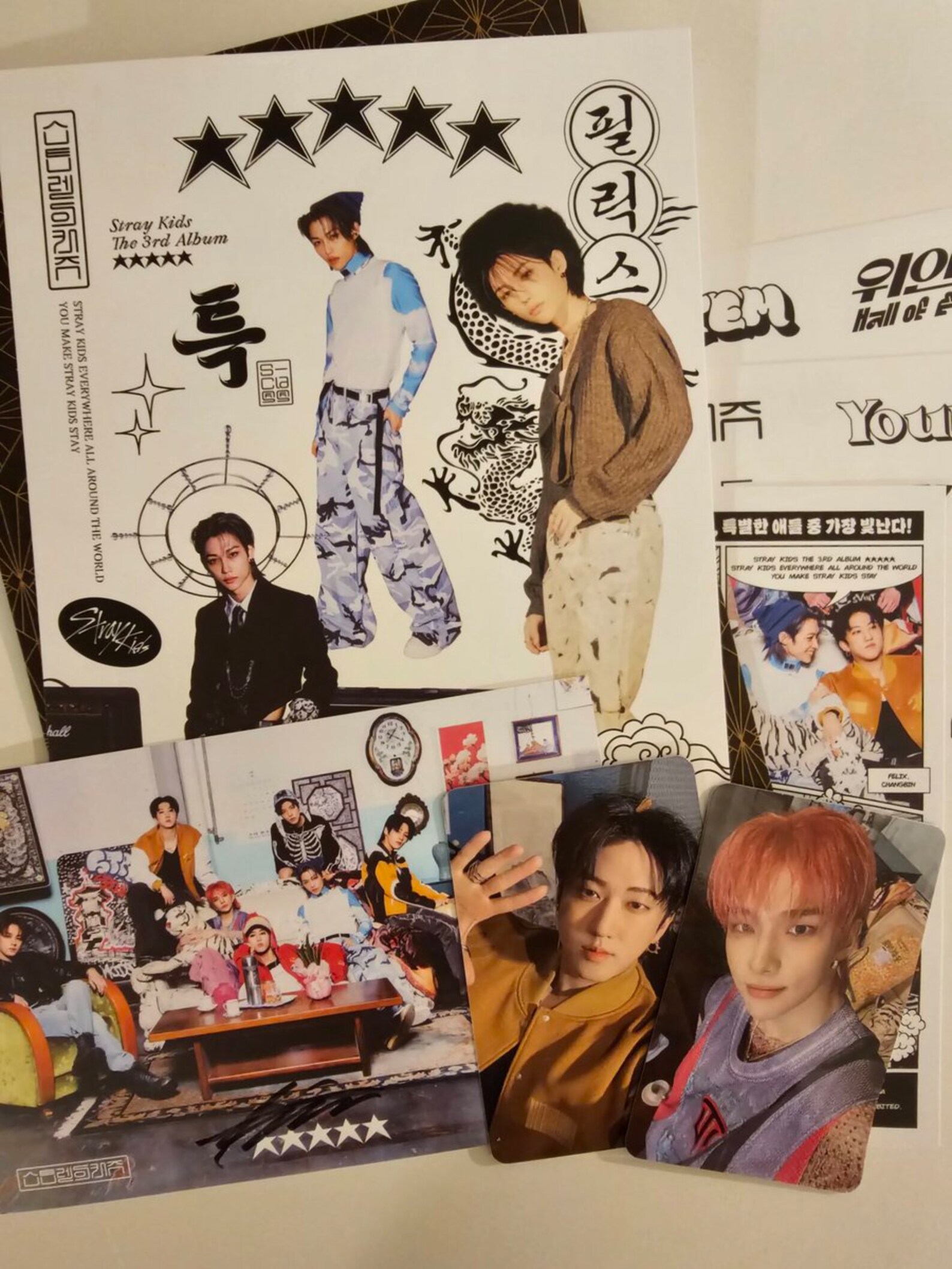 Stray Kids "5-star" Signed Postcard + Album/full Inclusions - Etsy