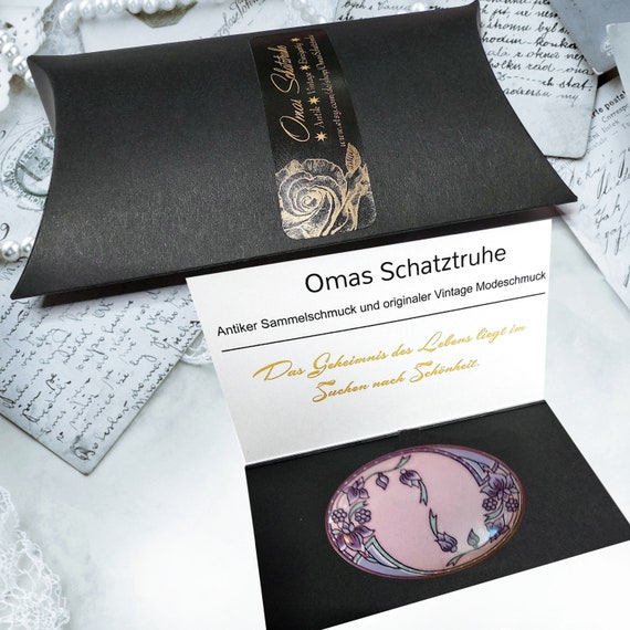 Original MICHAELA FREY enamel brooch. Designer jewelr… - Gem