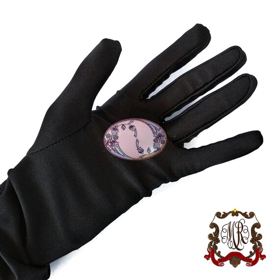 Original MICHAELA FREY enamel brooch. Designer jewelr… - Gem