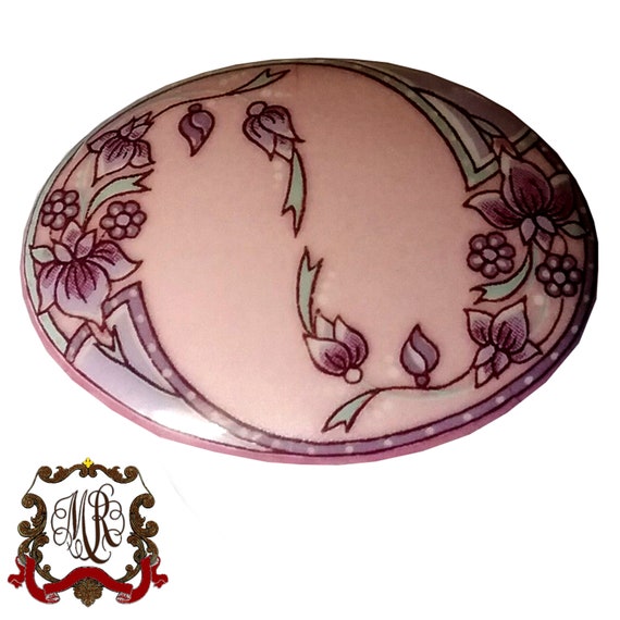 Original MICHAELA FREY enamel brooch. Designer jewelr… - Gem