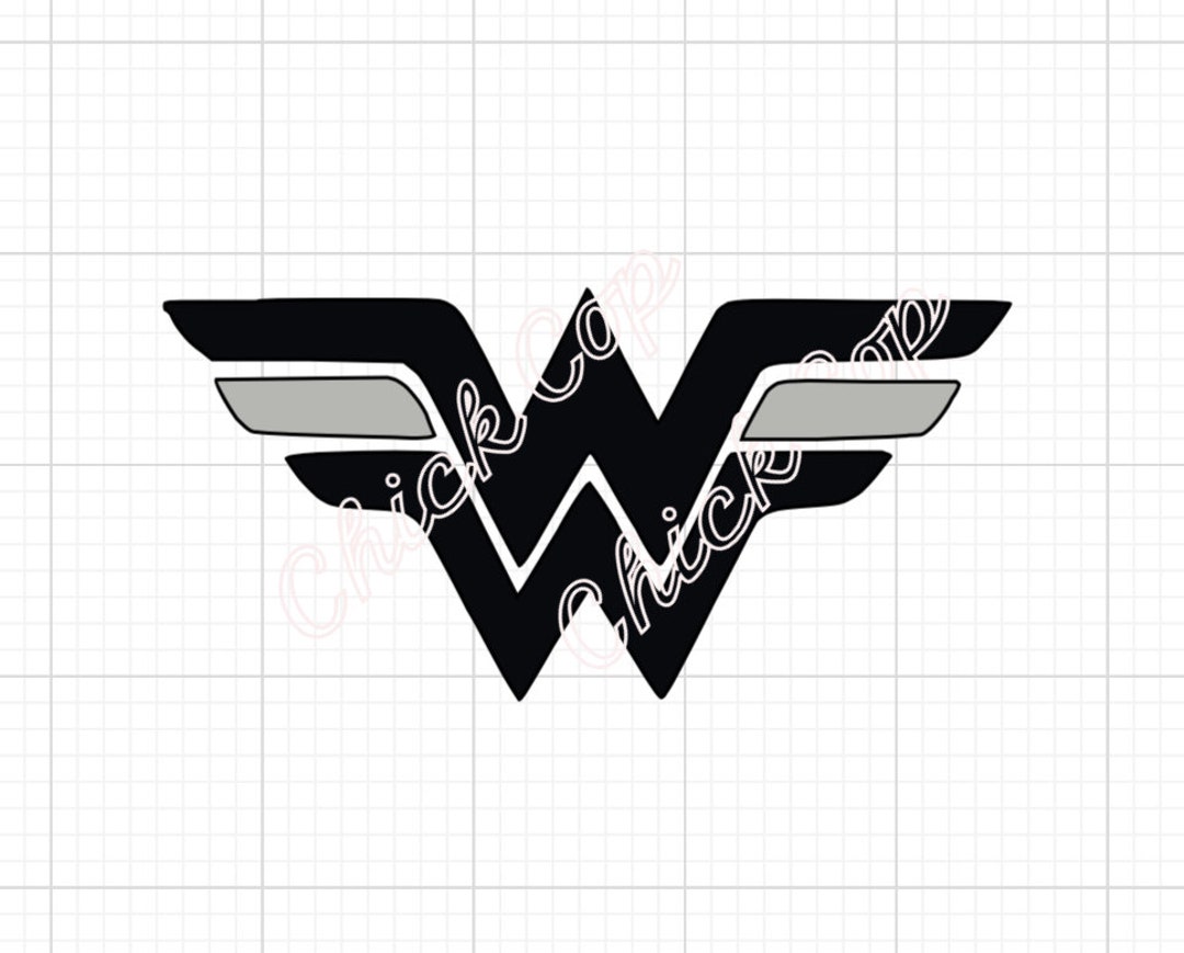 Thin Gray Line Warrior Woman Decal - Etsy