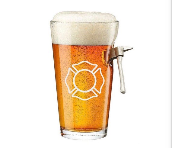 Firefighter Axe Glass - Etsy