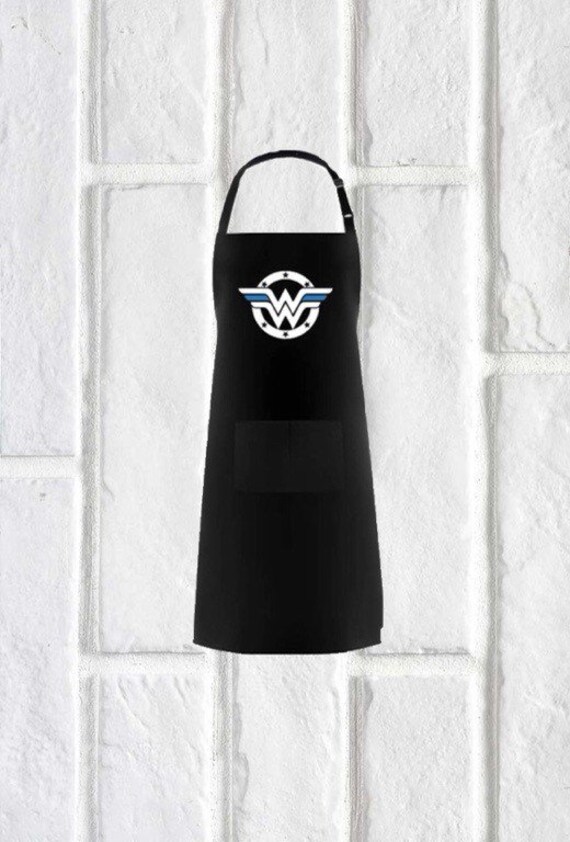 Warrior Woman Thin Blue Line Apron | Etsy