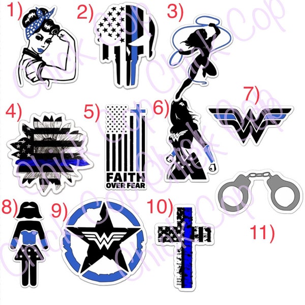 Police Woman Stickers - Etsy