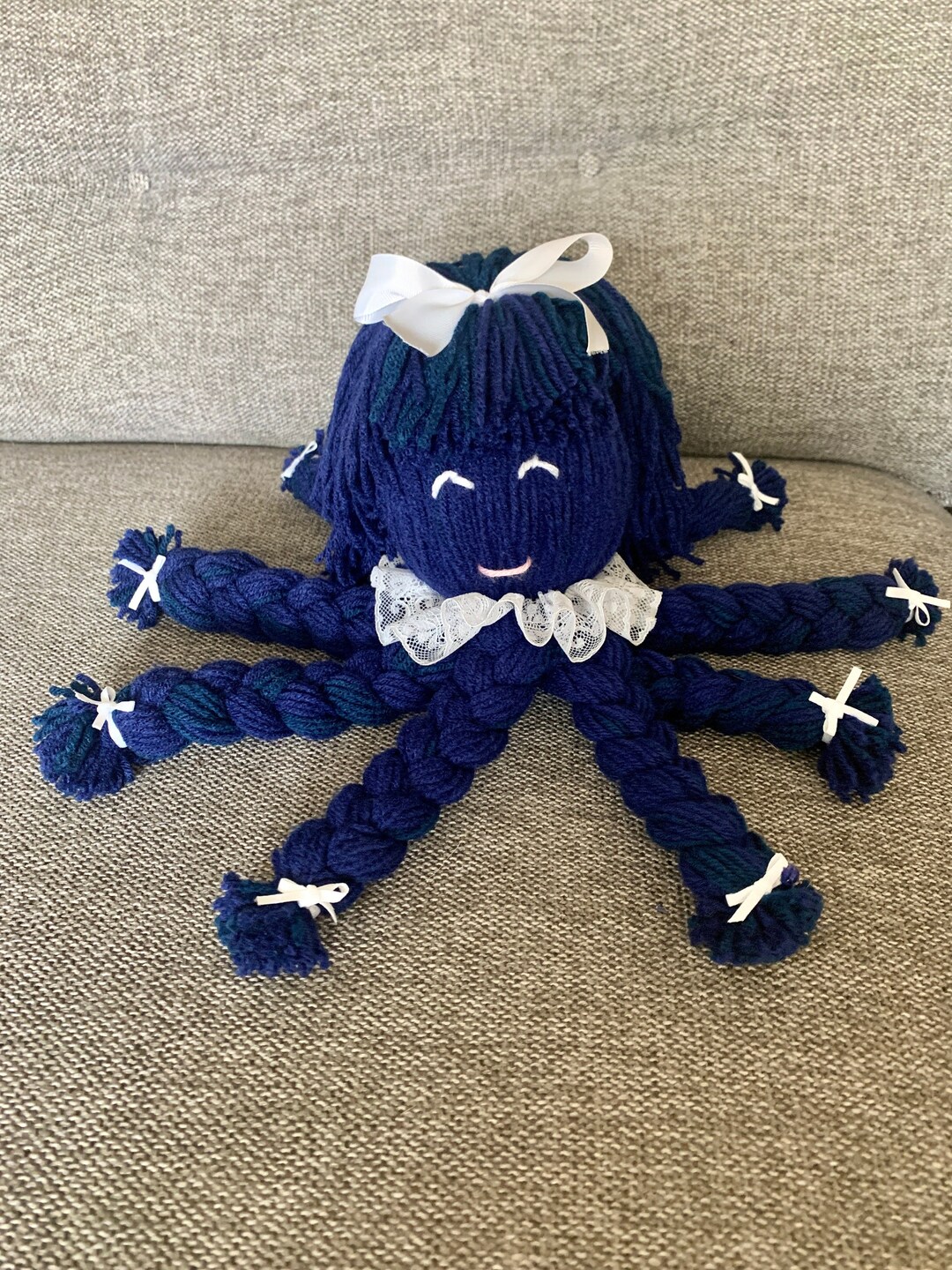 Braided Yarn Octopus Kinsley Marie - Etsy